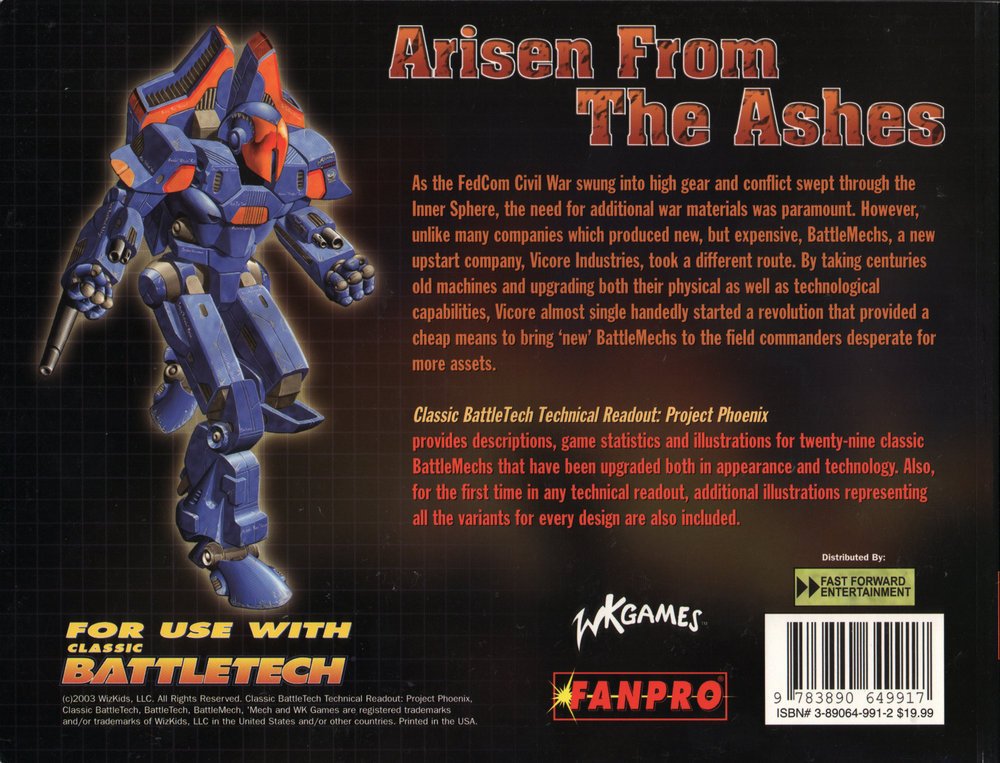 TRO: Project Phoenix (Battletech) by Randall N. Bills | Goodreads