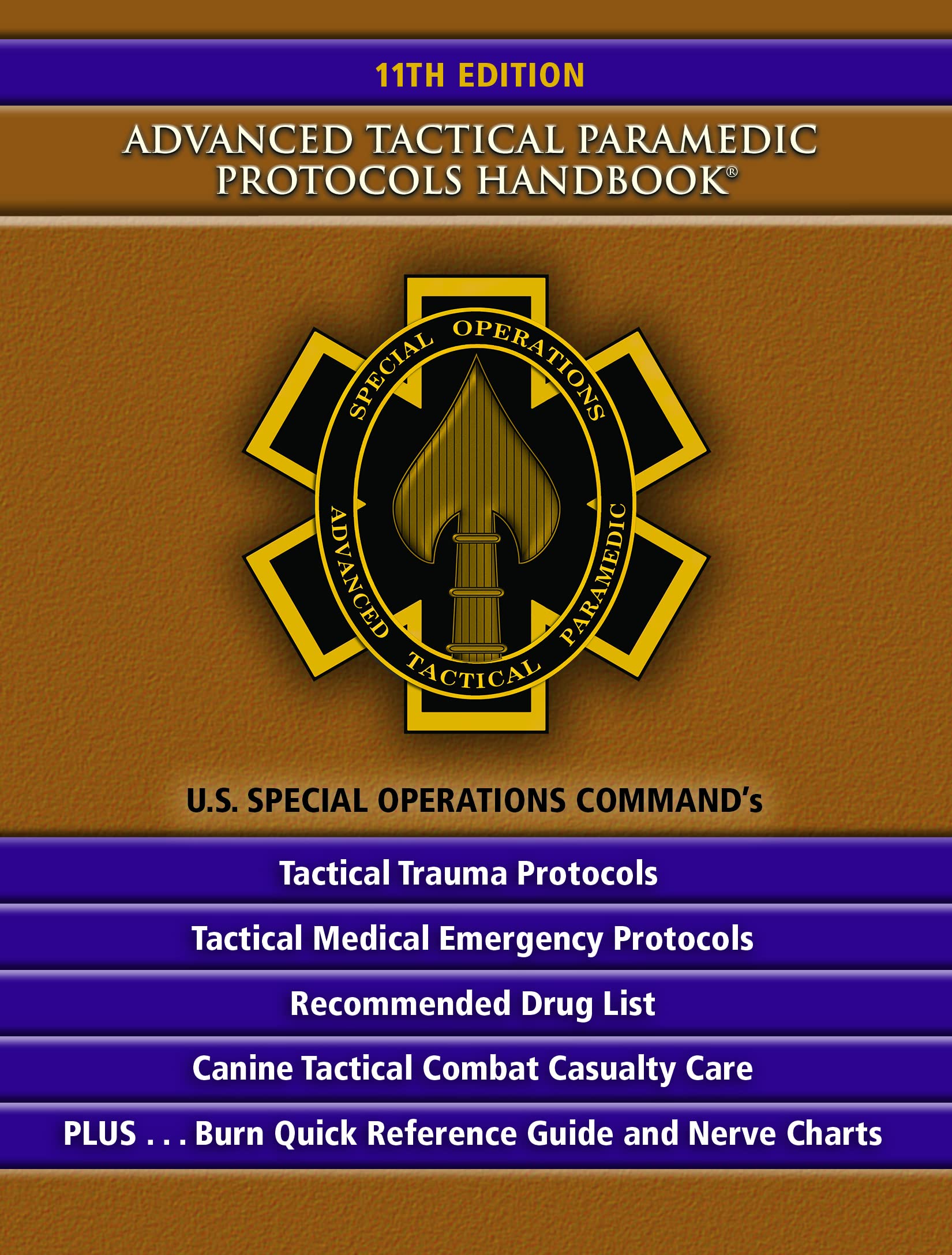 Advanced Tactical Paramedic Protocols Handbook 11th Edition. 2022 by ...