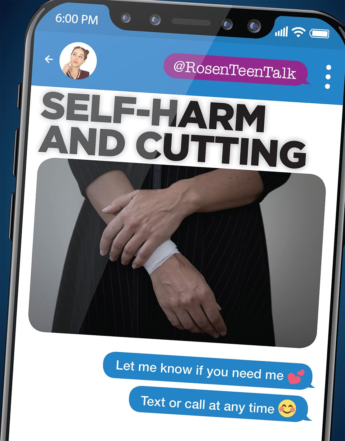 Self-Harm and Cutting (@RosenTeenTalk) by Xina M Uhl | Goodreads