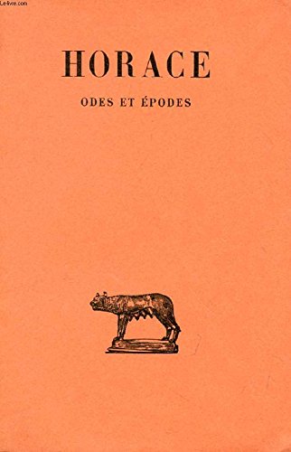 odes et épodes by Horatius | Goodreads