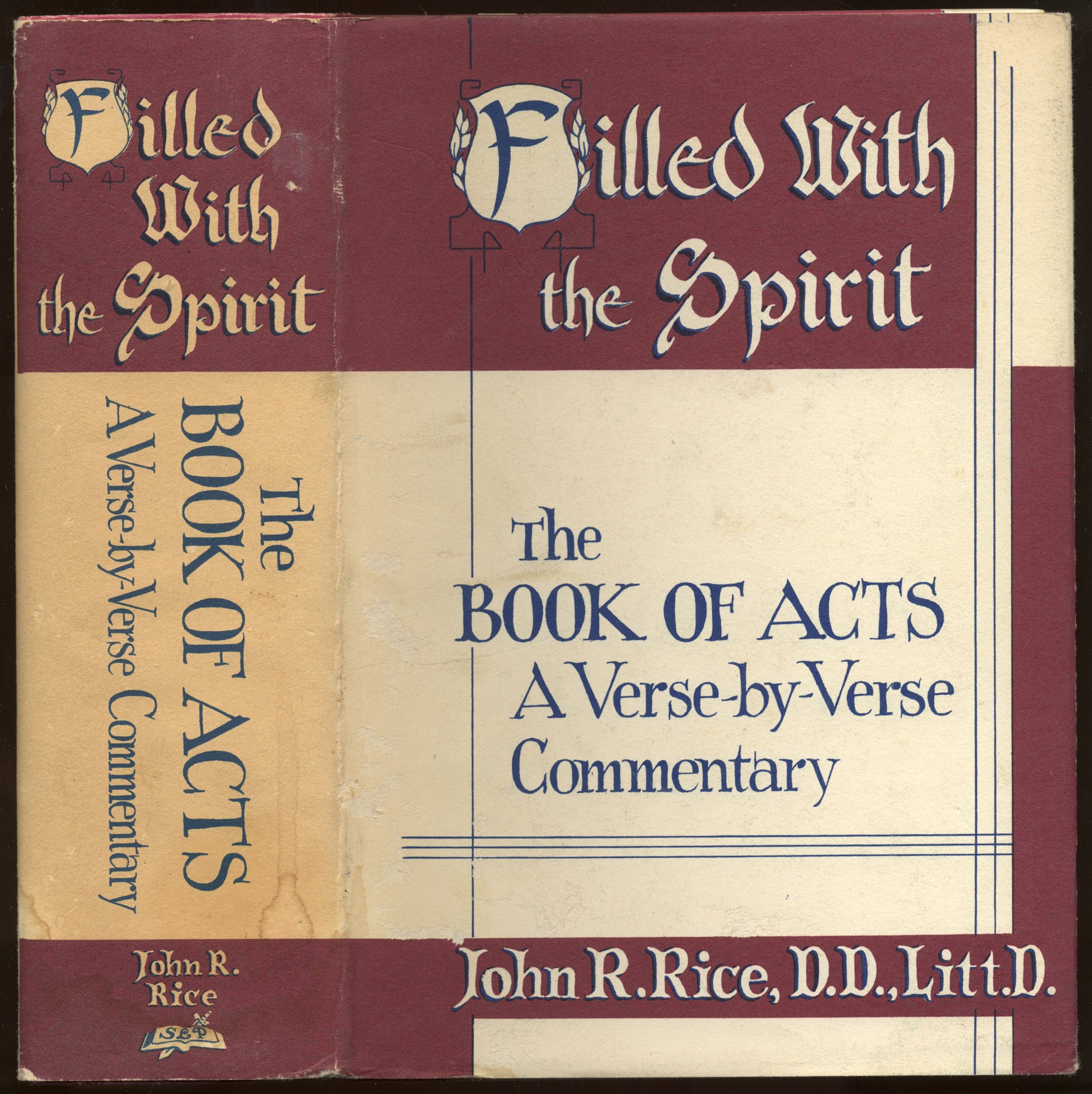 Filled With The Spirit: The Book of Acts: A Verse-by-Verse Commentary ...
