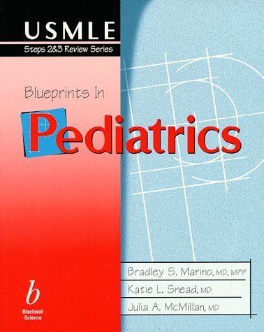 Blueprints in Pediatrics by Bradley Marino by Bradley S. Marino | Goodreads