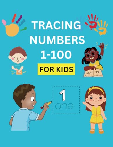 Tracing Numbers 1-100 Practice and Learn Activity Book For Kids by Yasi ...