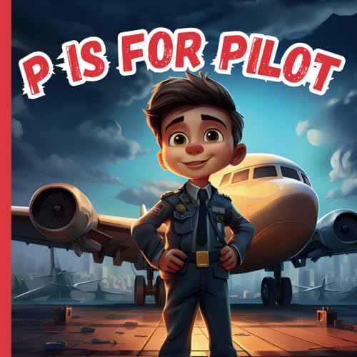 P Is For Pilot: A Fun A to Z ABC Alphabet Picture Book of Airplane ...