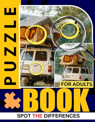 Spot the Difference Puzzle Book for Adults: Find the Difference Picture ...