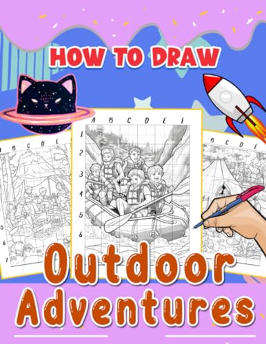 How To Draw Outdoor Adventures: Step-by-Step Drawing Guide for Kids ...