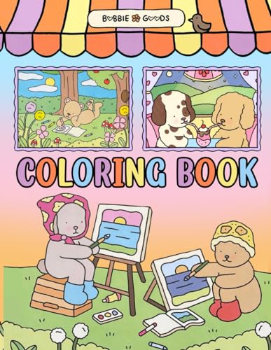 The Coloring Book: 40 Adorable Coloring Pages For Kids and Adults To ...