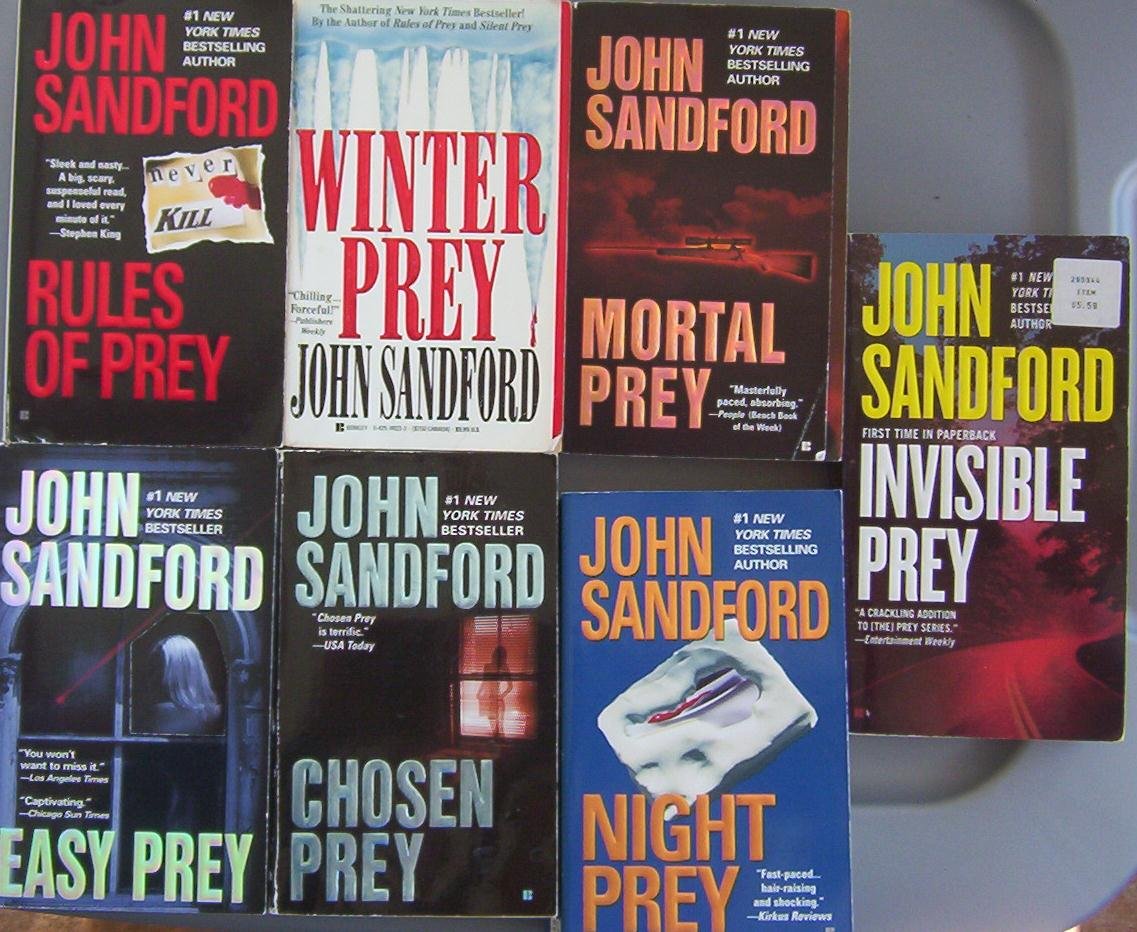 7 Volume Set - Night Prey ~ Chosen Prey ~ Rules of Prey ~ Winter Prey ...