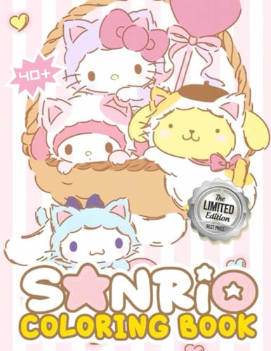 Coloring Book: Cute Coloring Books With 40+ Adorable Colouring Pages ...