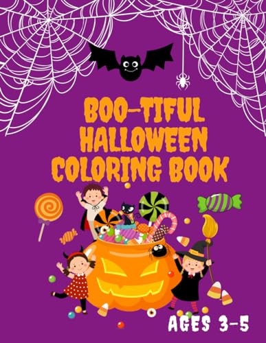 Boo-tiful Halloween Coloring Book: Ages 3-5 years old by JCS EVE ...