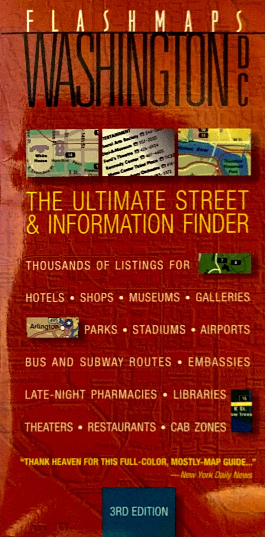 Flashmaps Washington, DC: The Ultimate Street & Information Finder by ...