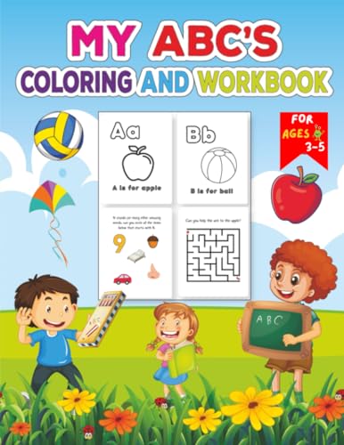 Alphabet Learning Activity and Workbook: A-Z Learn to Write and Trace ...