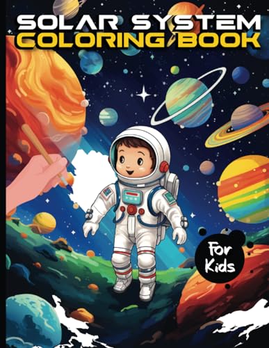 Solar System Coloring Book: Colorful Journey Through the Solar System ...