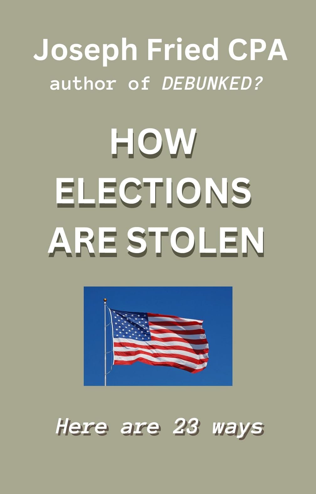 HOW ELECTIONS ARE STOLEN: Here are 23 ways by Joseph Fried | Goodreads