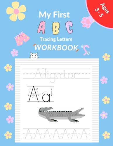 My First Tracing Letters Workbook: Alphabet Handwriting Practice ...