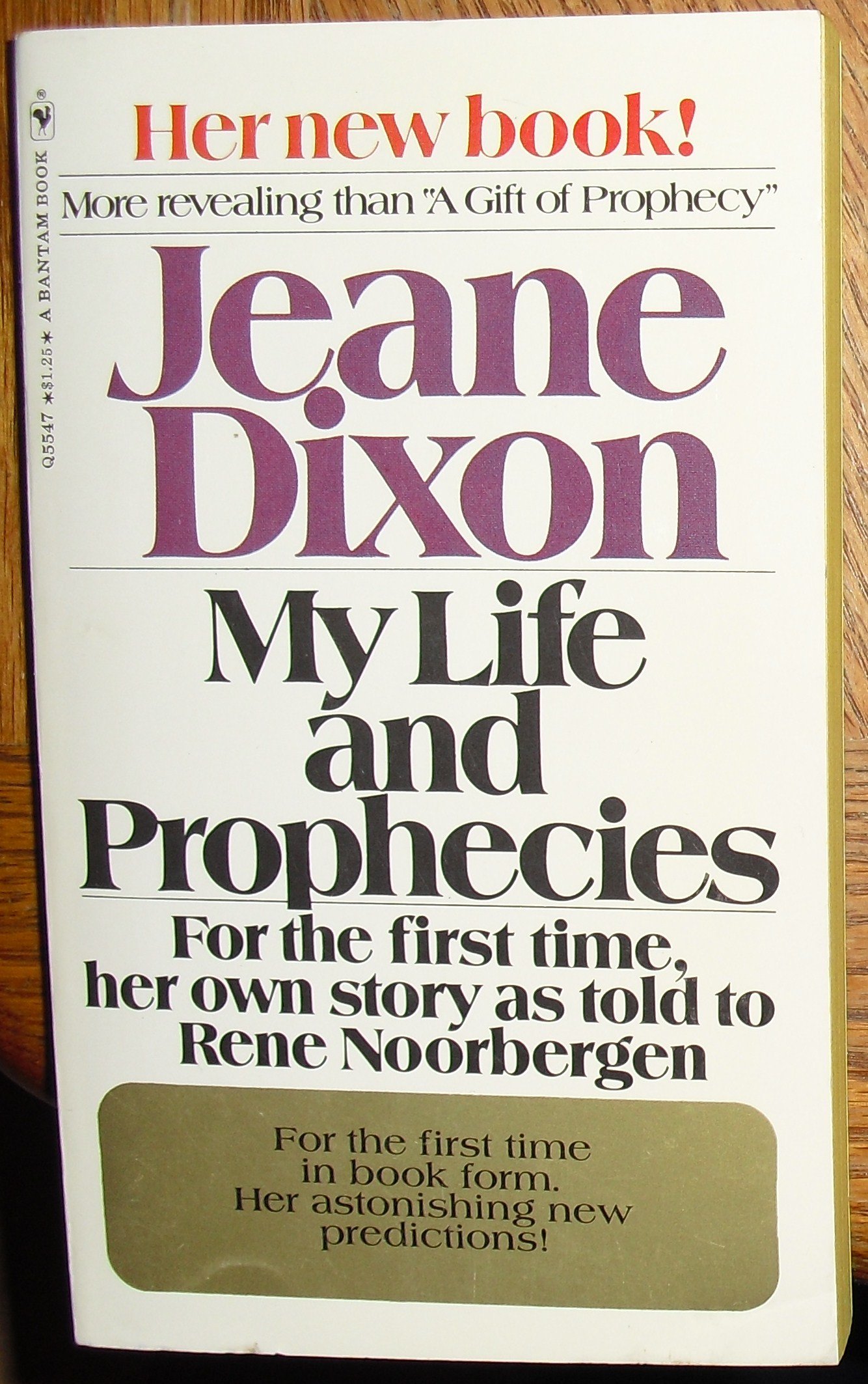 Jeane Dixon : My Life and Prophecies by Jeane Dixon | Goodreads