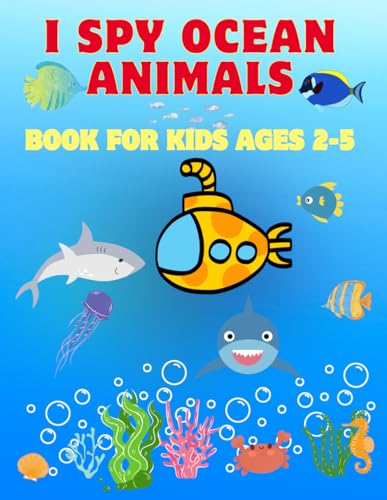 I spy ocean animals book for kids ages 2-5 by Tomasz Sternik | Goodreads