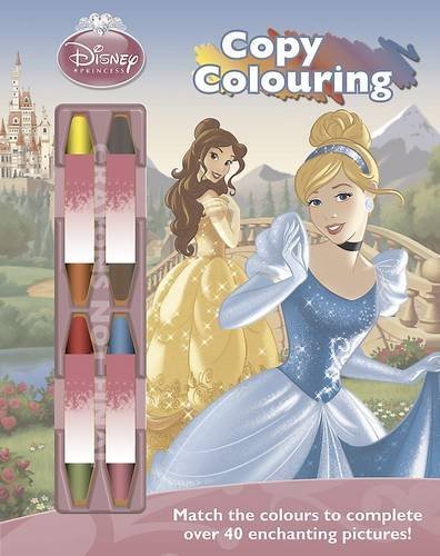 Disney Princess Copy Colouring Book With Chunky Crayons (Disney ...