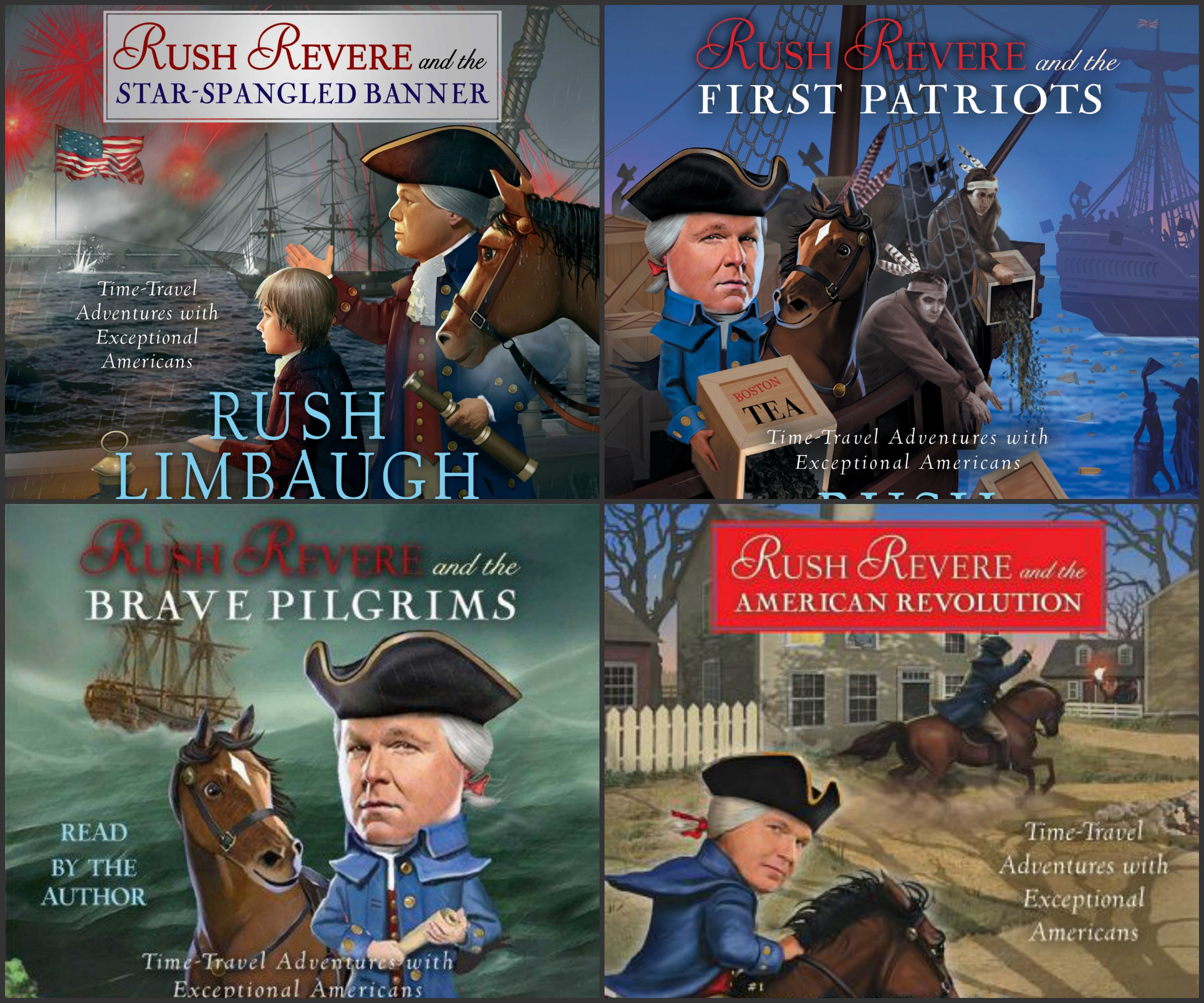 Rush Revere Time-Travel Adventures with Exceptional Americans Series 4 ...