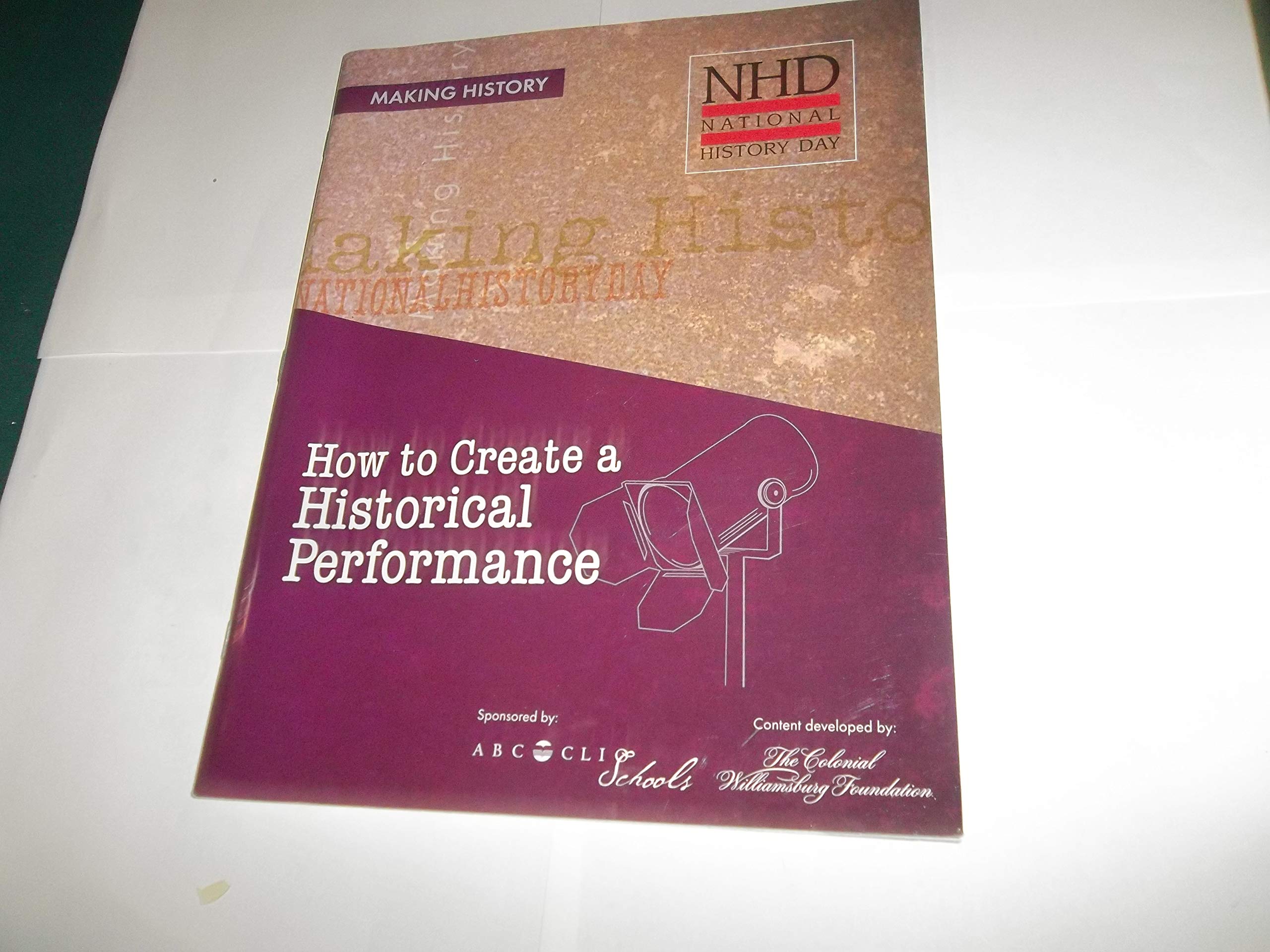 Making History: How to Create a Historical Performance by National ...