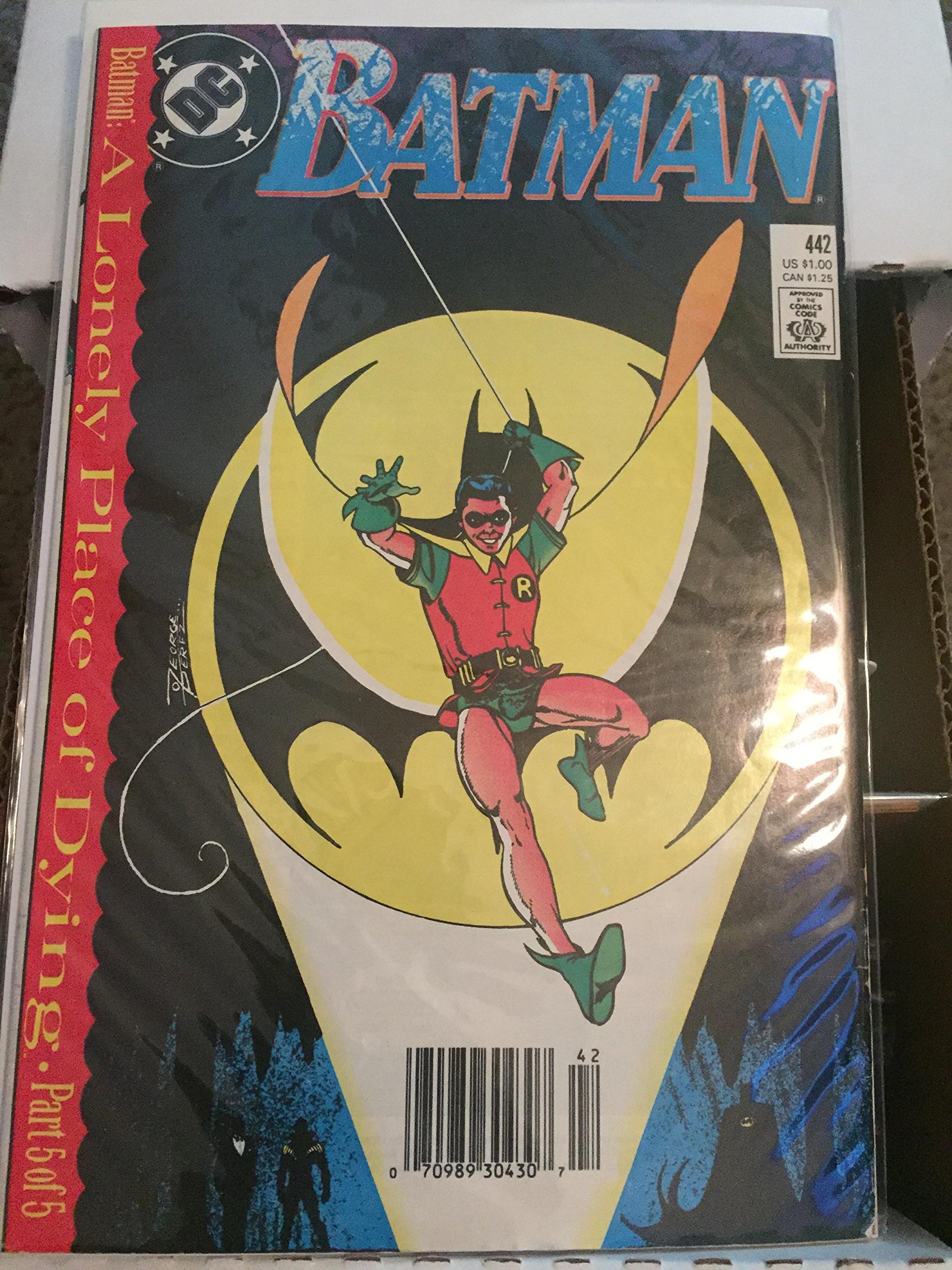 Batman #442 A Lonely Place of Dying by Marv Wolfman | Goodreads