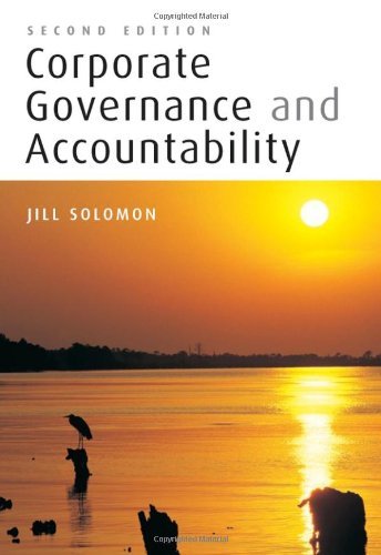 Corporate Governance and Accountability by Jill Solomon by Jill Solomon ...