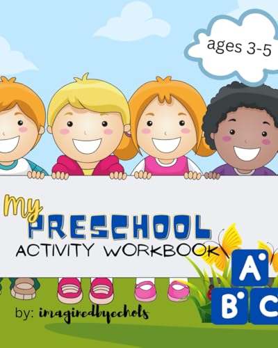 My Preschool Activity Workbook: Over 80 pages of Activities, Games, and ...