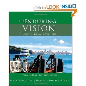 The Enduring Vision: A History of the American People : Since 1865 by ...