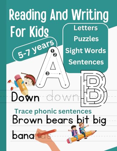 1st Grade Writing Practice| Handwriting Workbook | Reading And Writing ...