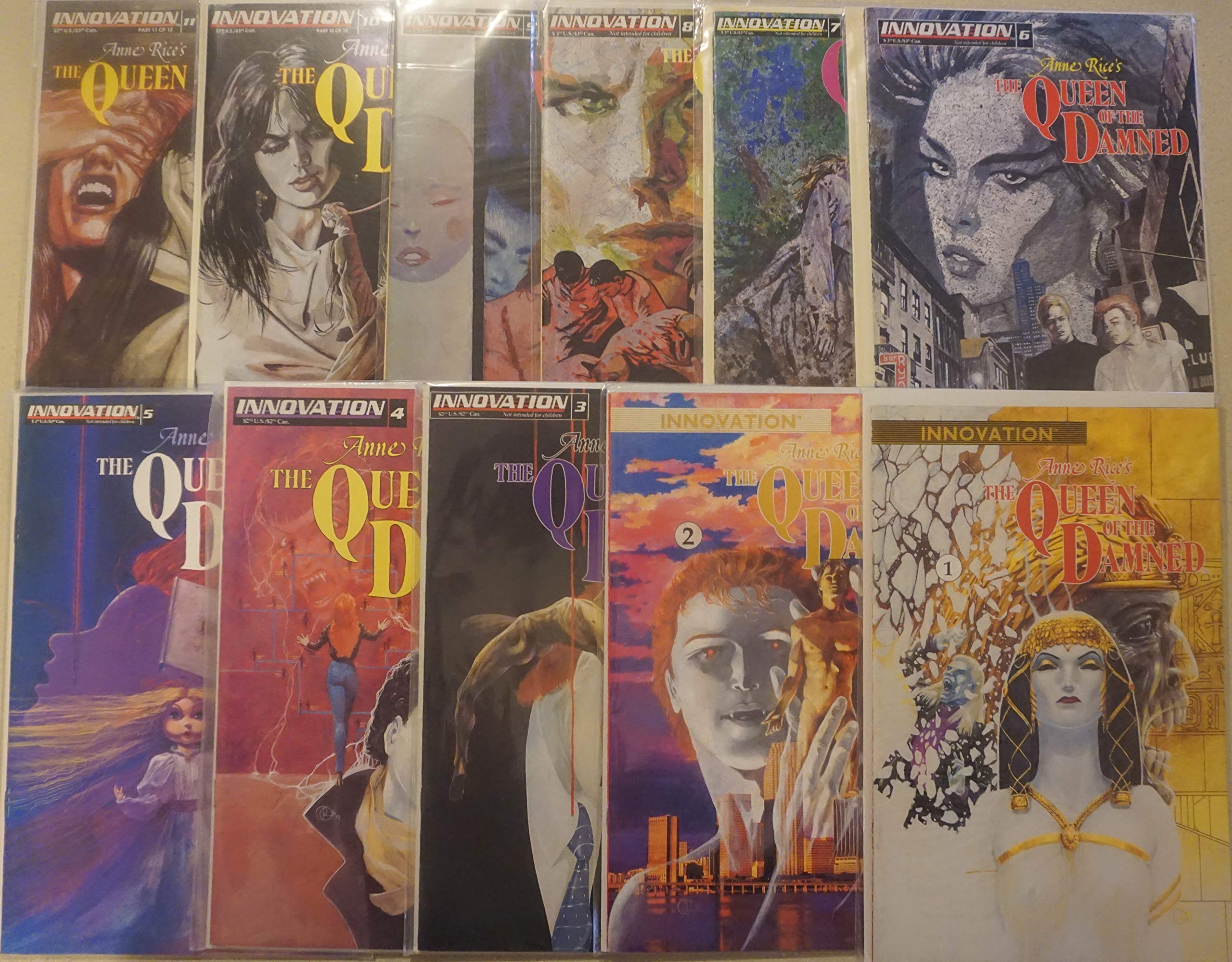 ANNE RICE'S QUEEN OF THE DAMNED COMIC 1 - 11 COMPLETE SERIES by Various | Goodreads