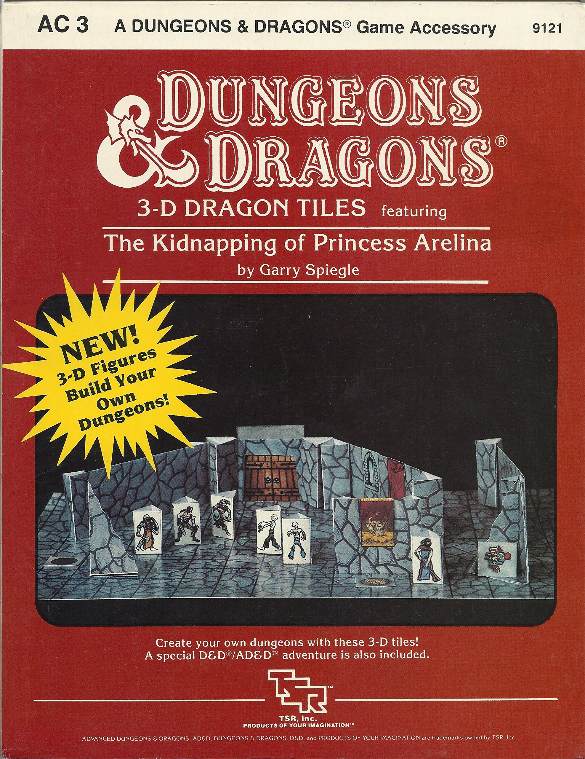 3-D Dragon Tiles: The Kidnapping of Princess Arelina by Garry Spiegle ...