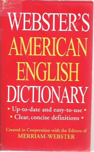 Webster's American English Dictionary by Merriam-Webster | Goodreads