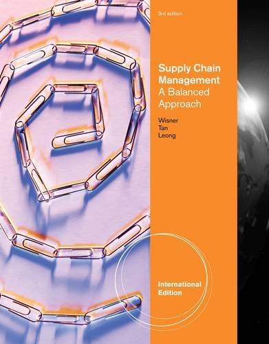 Principles of Supply Chain Management: A Balanced Approach by Joel D ...