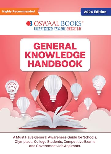 Oswaal General Knowledge Handbook (For 2024 exam) | GK | School ...