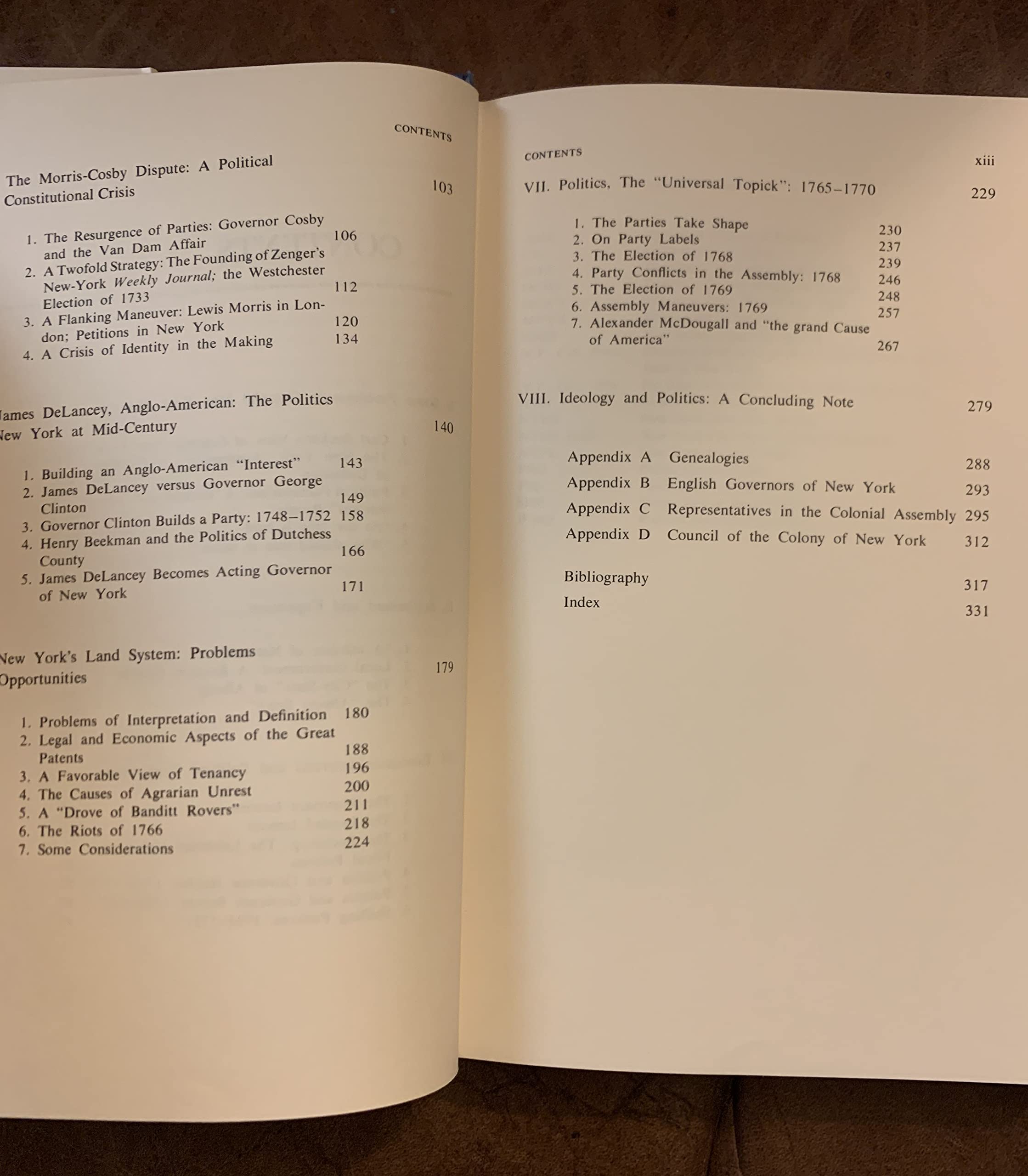 A factious people;: Politics and society in colonial New York by ...