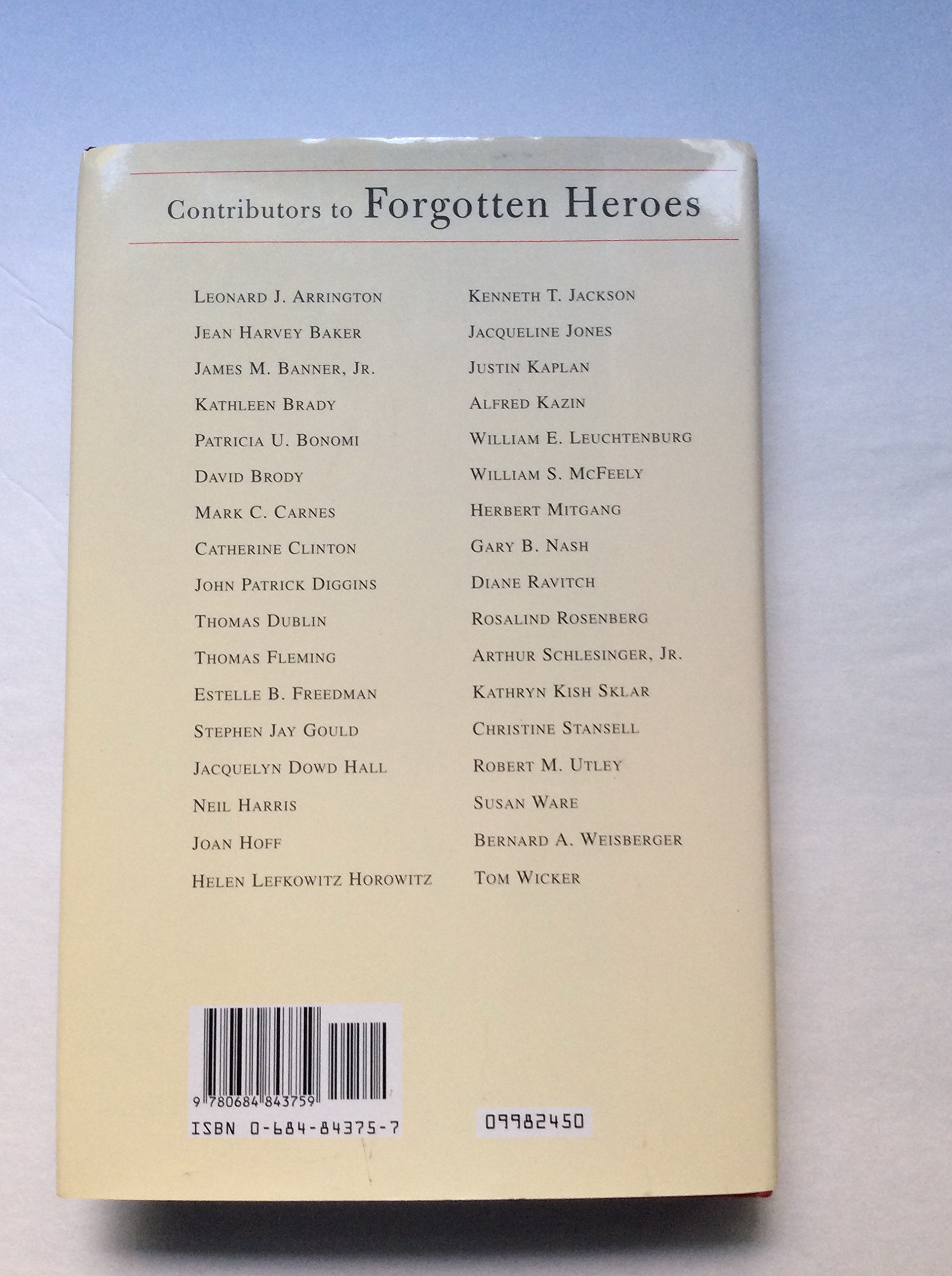 Forgotten Heroes by Susan Ware/David McCullough | Goodreads