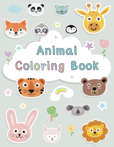 Animal Coloring Book: Perfect for your kids ages 4-8 by Sarawut ...
