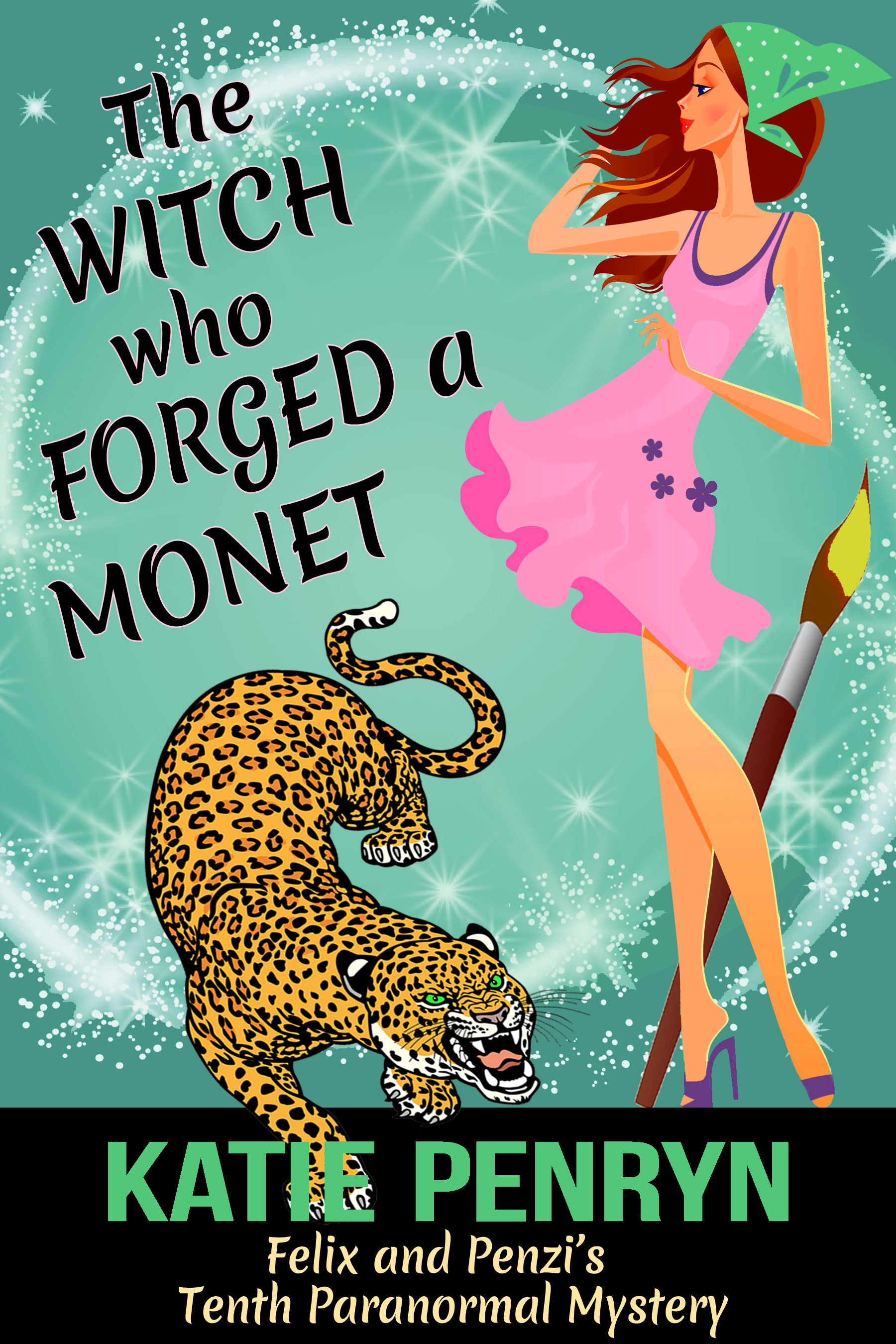 The Witch who Forged a Monet: Felix and Penzi's Tenth Paranormal Mystery by Katie Penryn | Goodreads