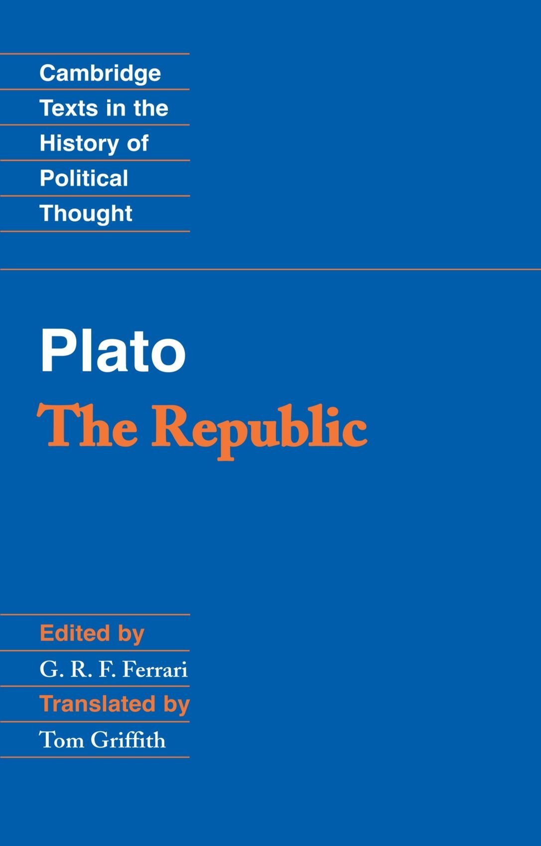 Plato: Republic I: Bk.1 (BCP Greek Texts) by Plato (1-Apr-2013 ...