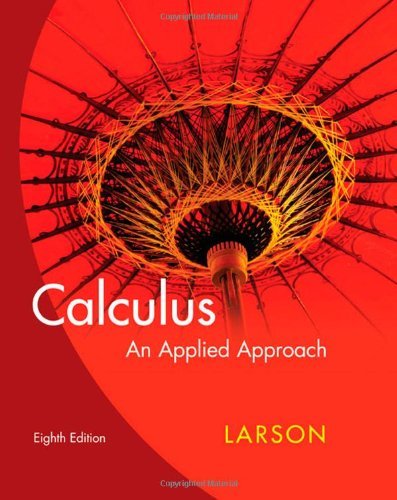 Calculus: An Applied Approach by Ron Larson by Ron Larson | Goodreads