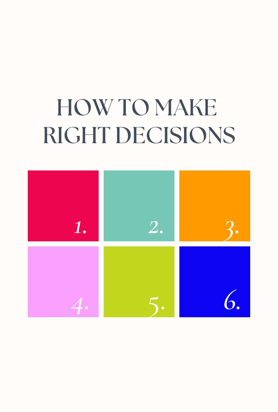 How to Make Right Decisions: How to Use Reason, Intuition, and ...
