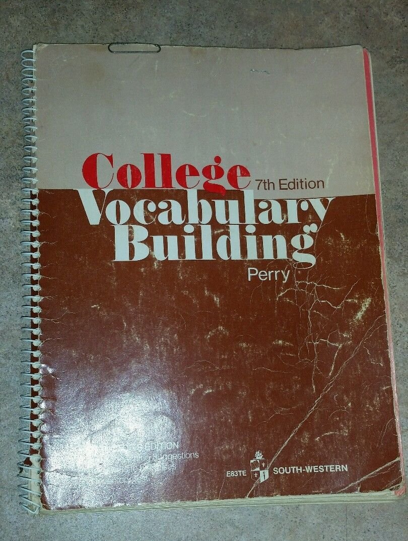 College vocabulary building by dervern perry | Goodreads