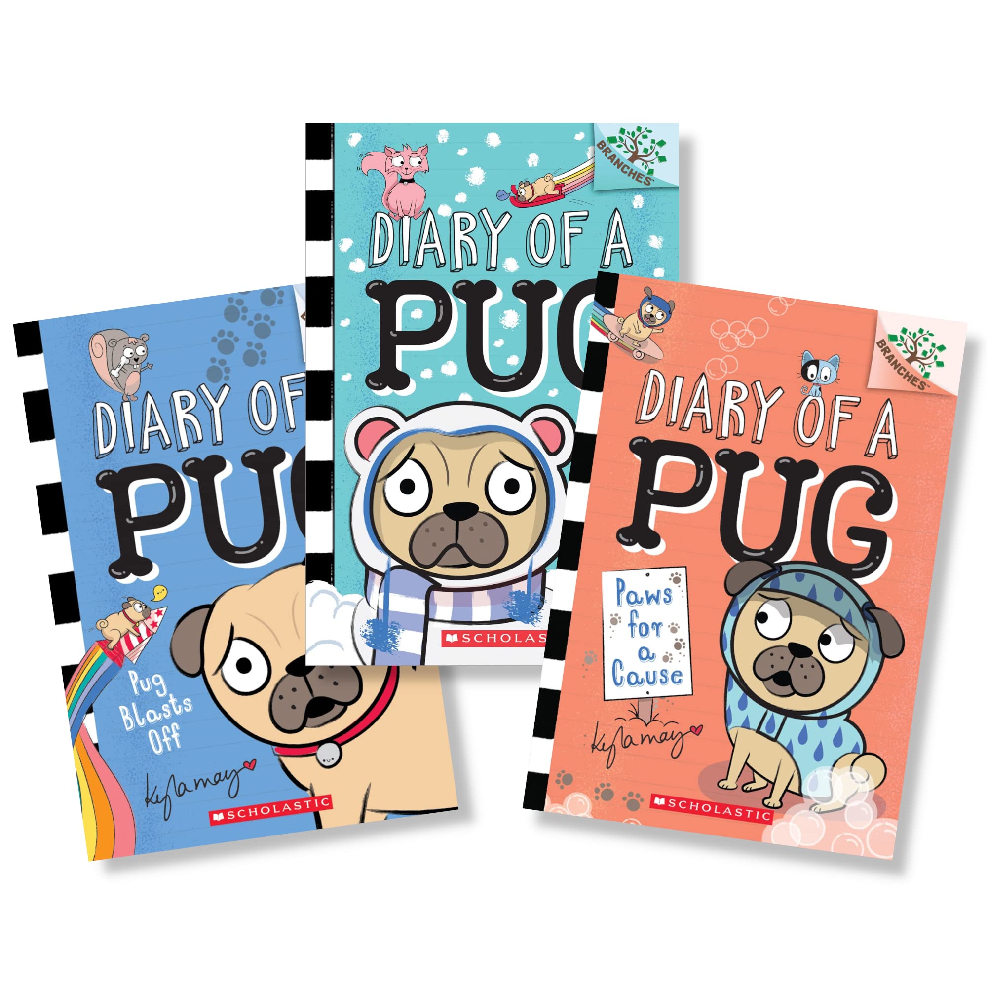 Diary of a Pug Series Set 1-3 Y by Kyla May | Goodreads