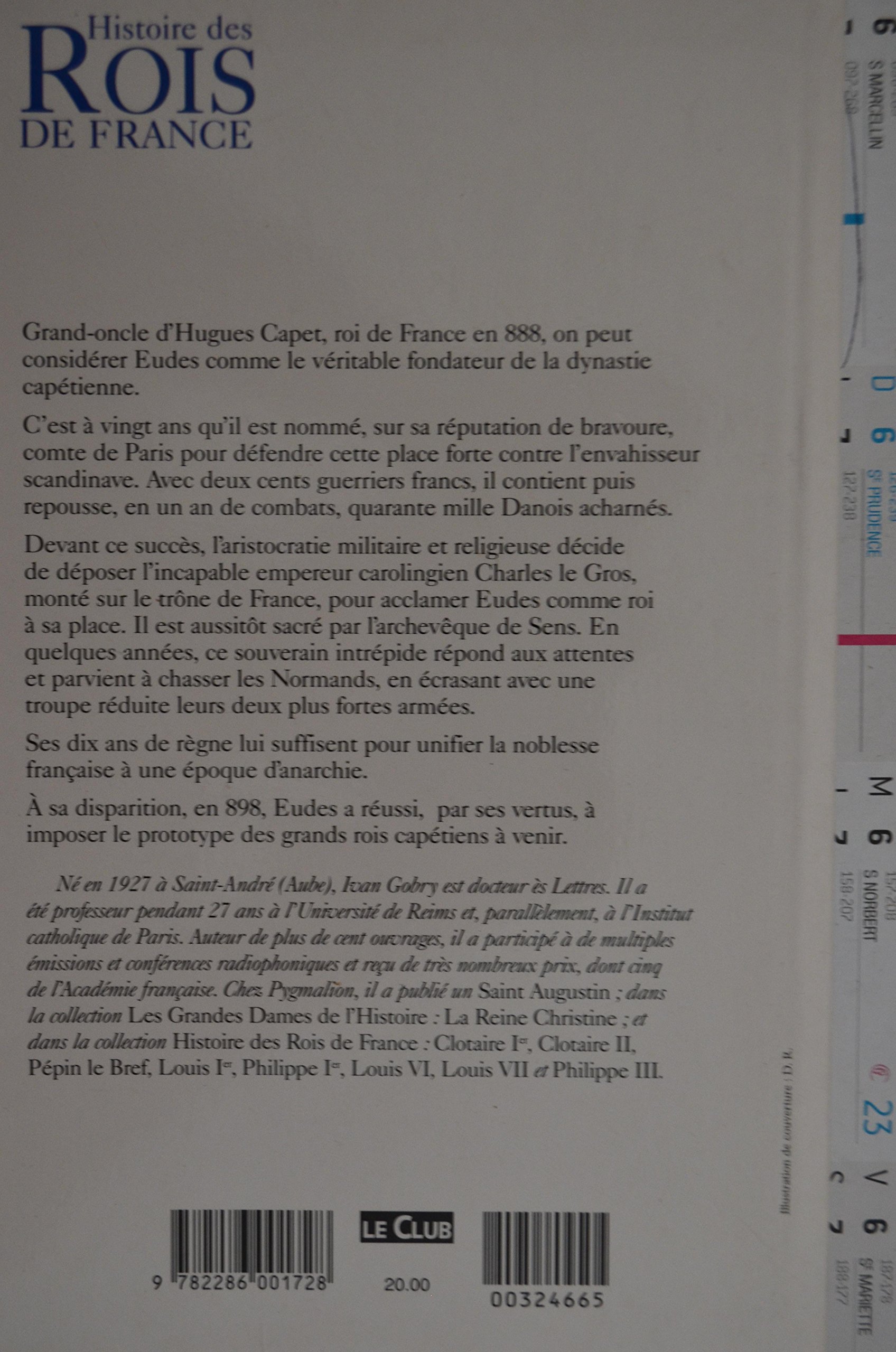 Eudes : Fondateur de la dynastie capétienne by J.M.G. Le Clézio | Goodreads