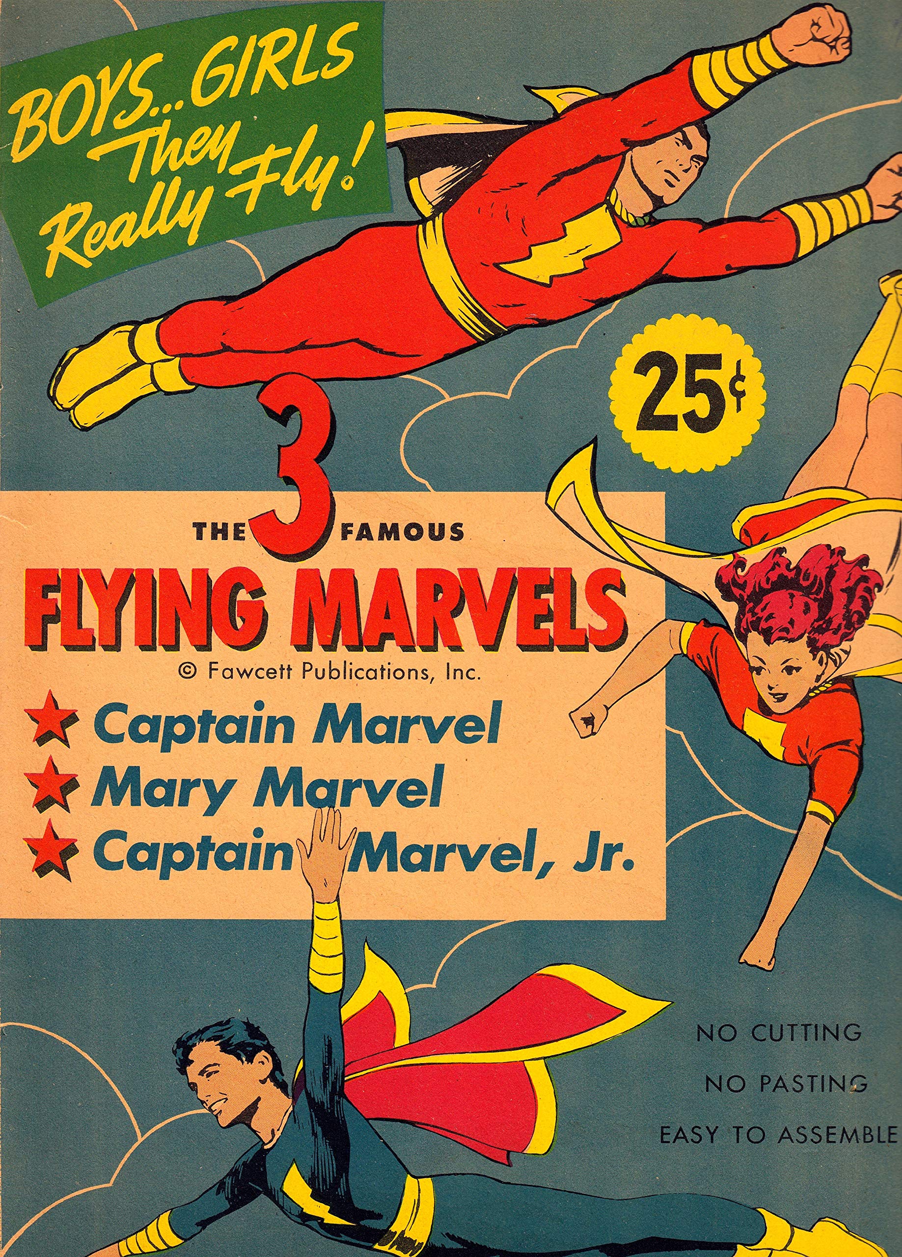 3 FAMOUS FLYING MARVELS by Fawcett Publications | Goodreads