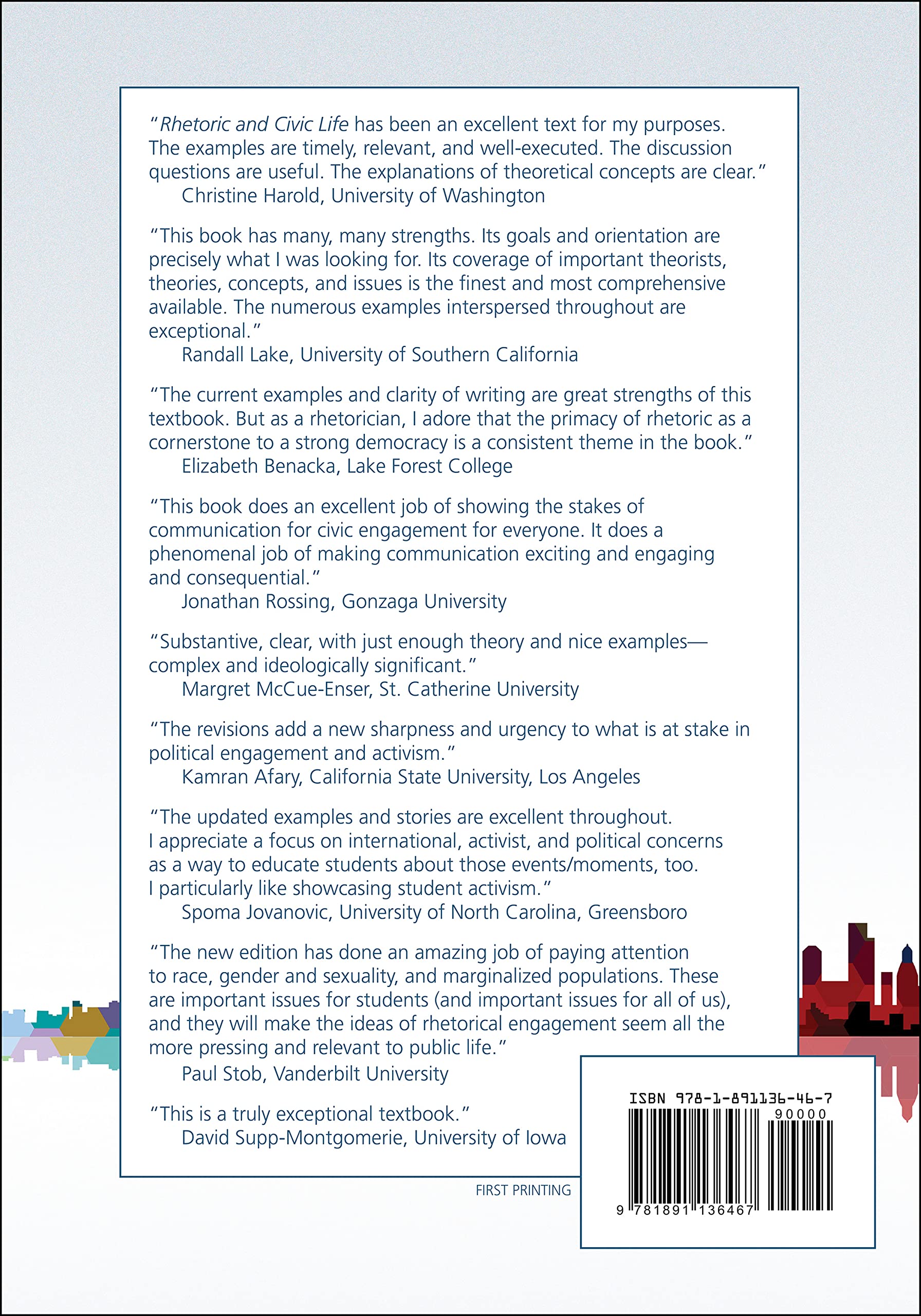 Rhetoric in Civic Life, 3 Ed., New Printing by Catherine Helen ...