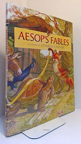 AESOP'S FABLES Illustrated by Charles Santore with BONUS Wise Owl Plush ...