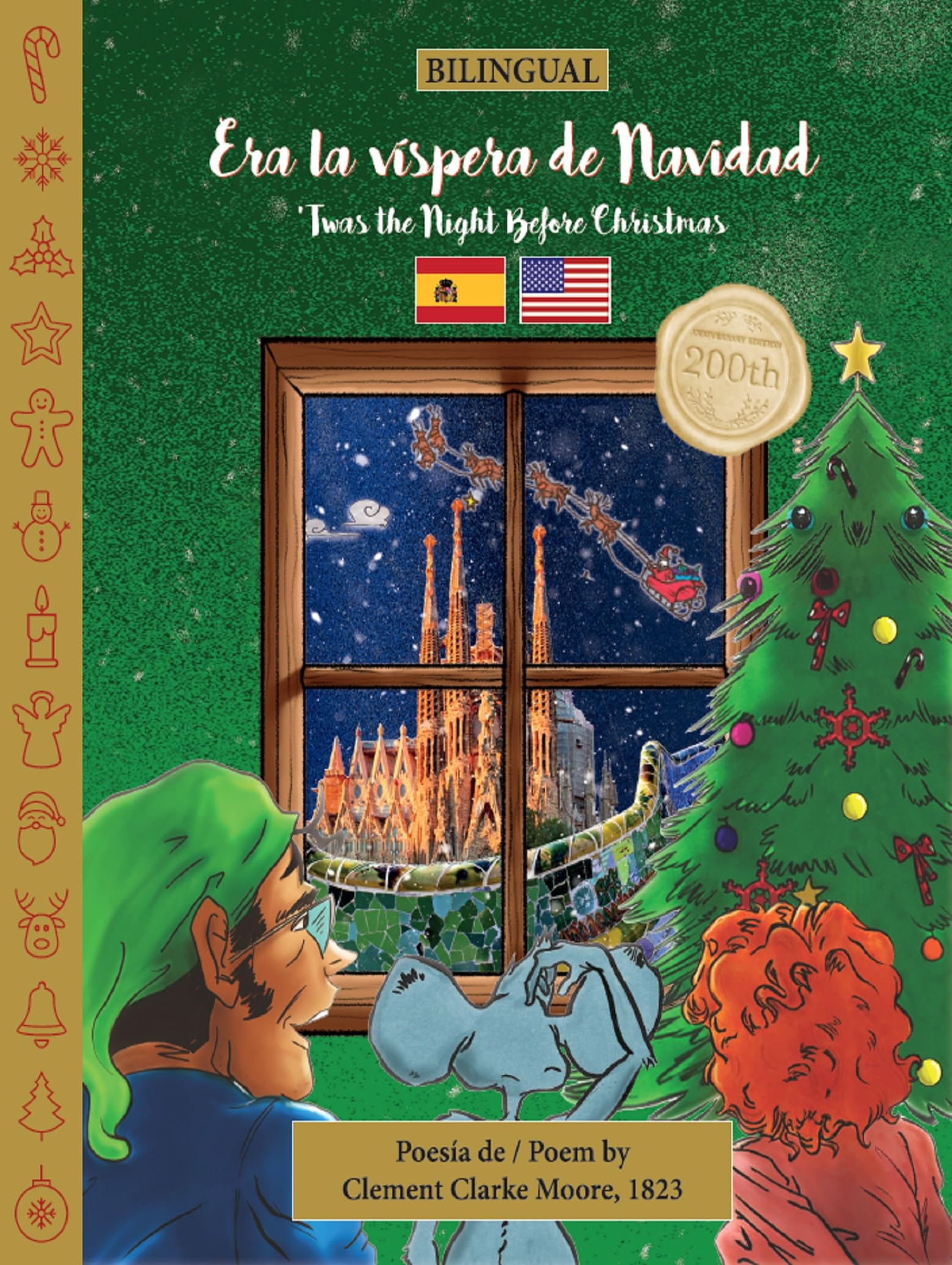 BILINGUAL 'Twas the Night Before Christmas - 200th Anniversary Edition ...