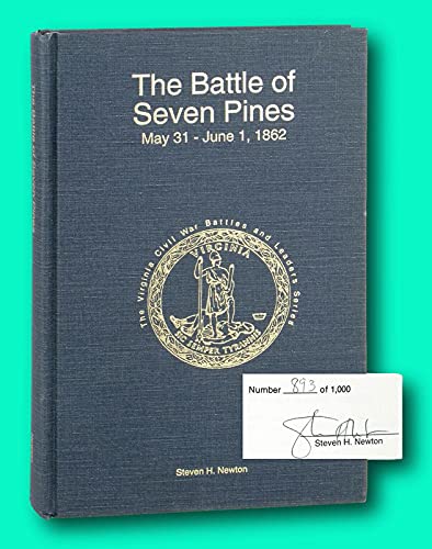 Vtg Steven H Newton / The Battle of Seven Pines / Signed Limited ...