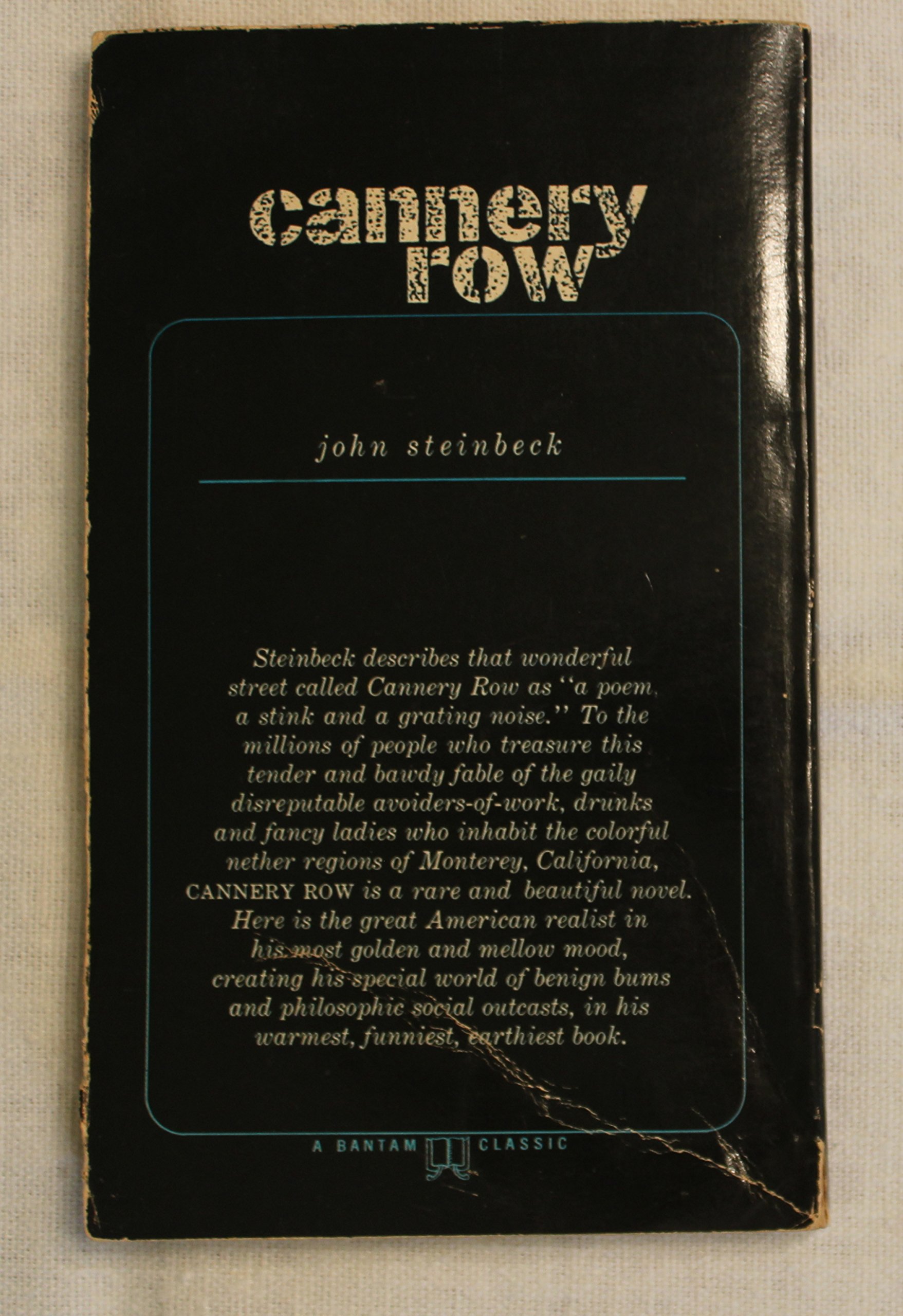 Cannery Row By John Steinbeck Goodreads